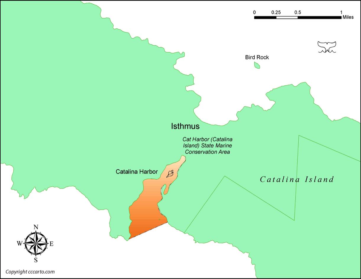 Catalina Island, CA Marine Protected Areas (MPA) Maps
