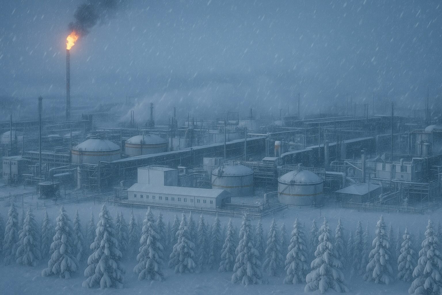 Russia Oil Fields Map — Major Oil & Gas Production