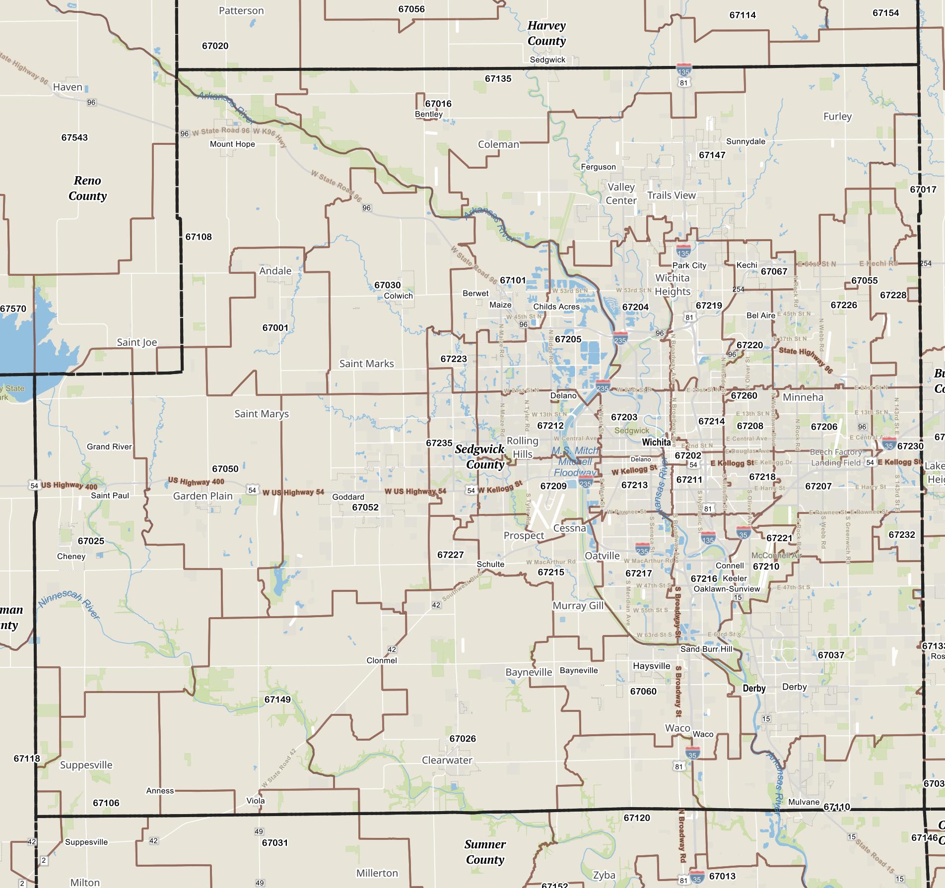Bel Aire Zip Code
