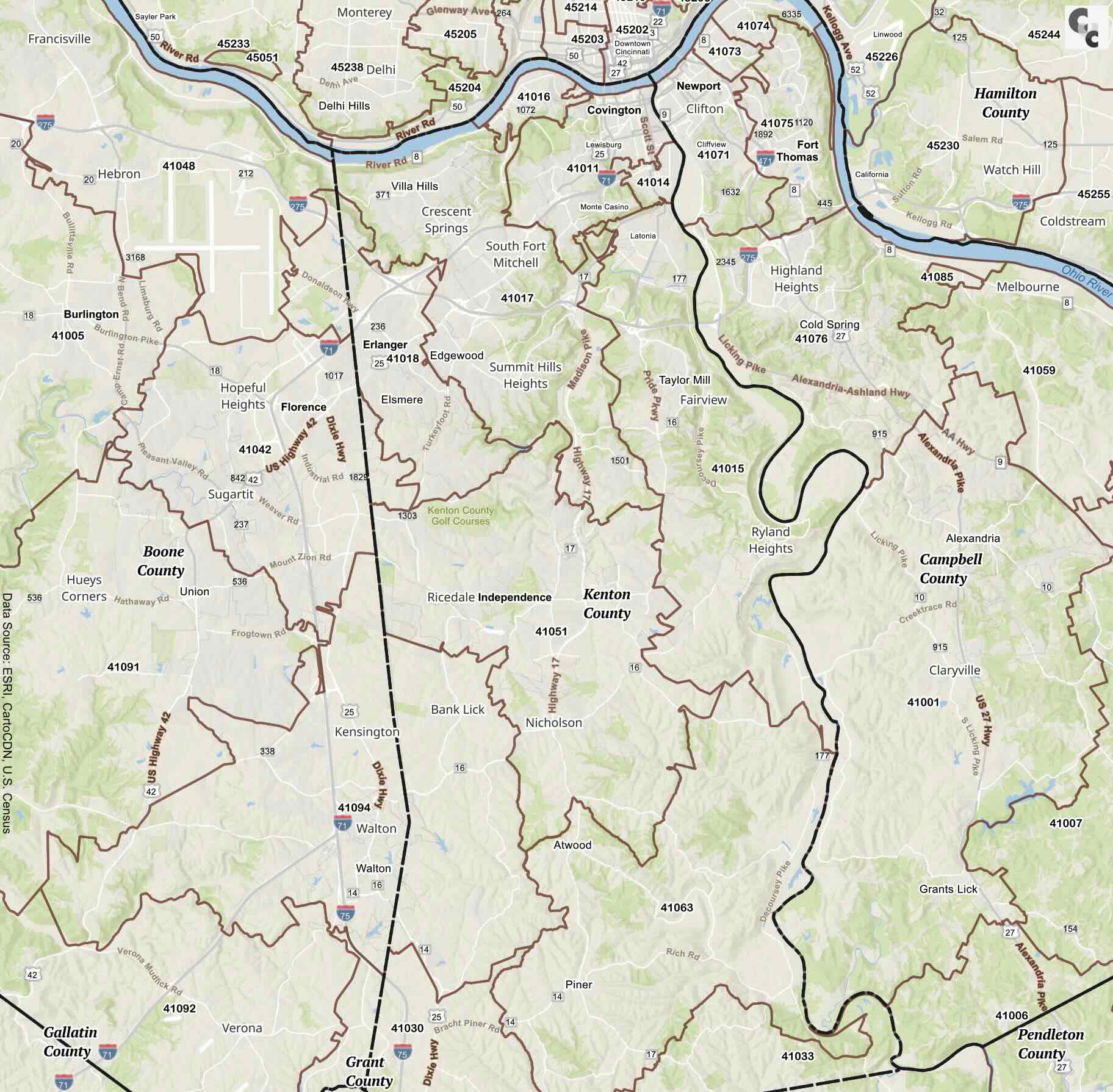 Zip Code For Independence Ky